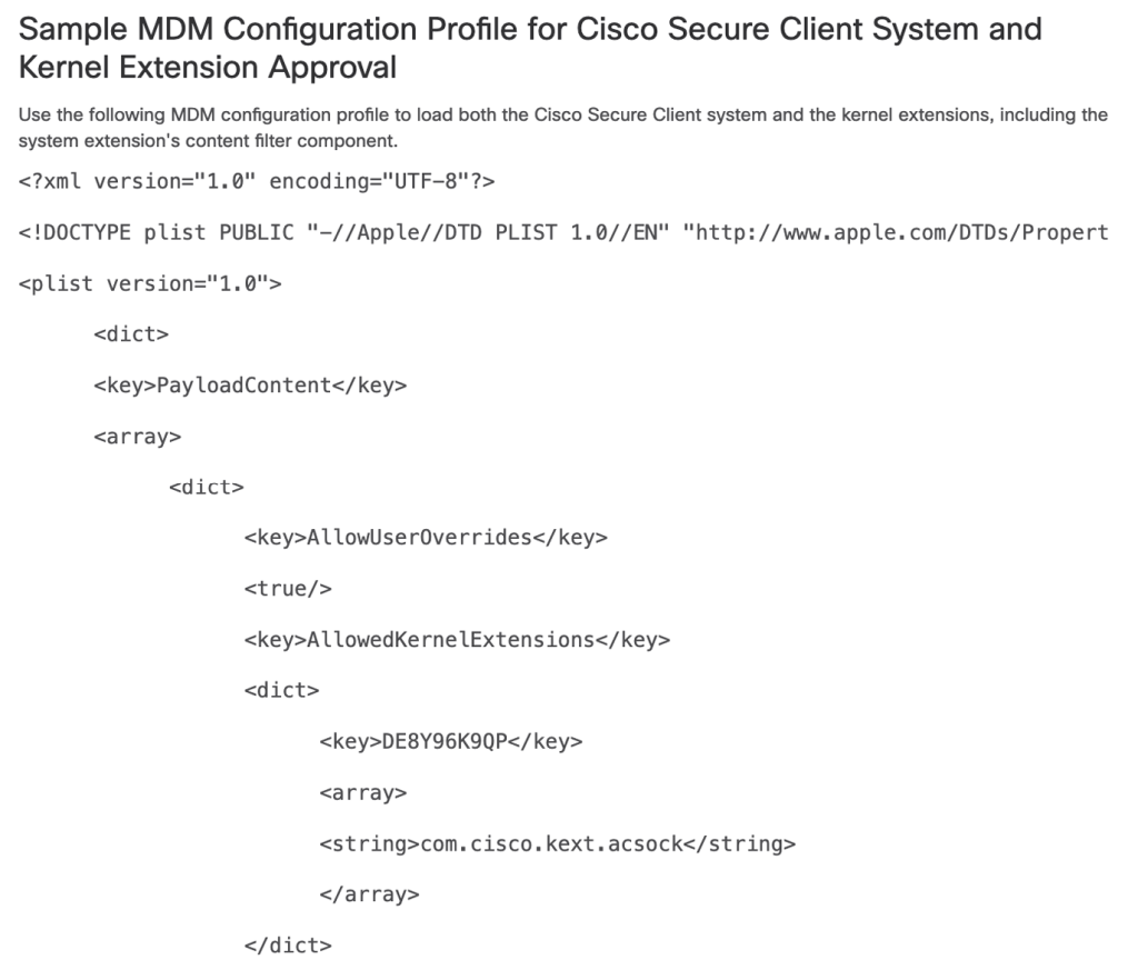 How to deploy Cisco Secure Client to macOS devices with Microsoft ...