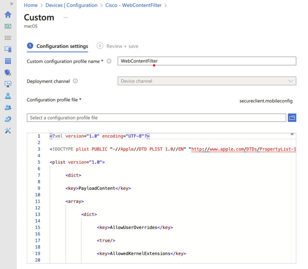 How to deploy Cisco Secure Client to macOS devices with Microsoft ...