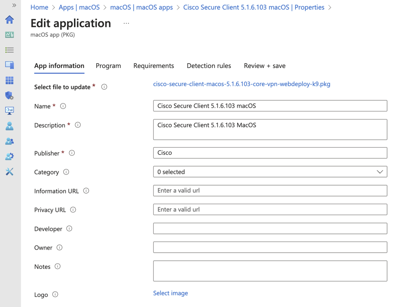 How to deploy Cisco Secure Client to macOS devices with Microsoft ...
